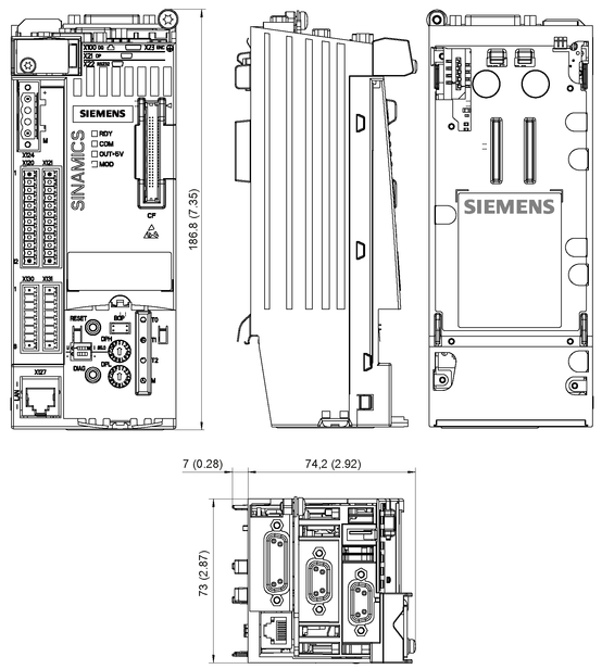西门子6SL3040-1LA00-OAAO